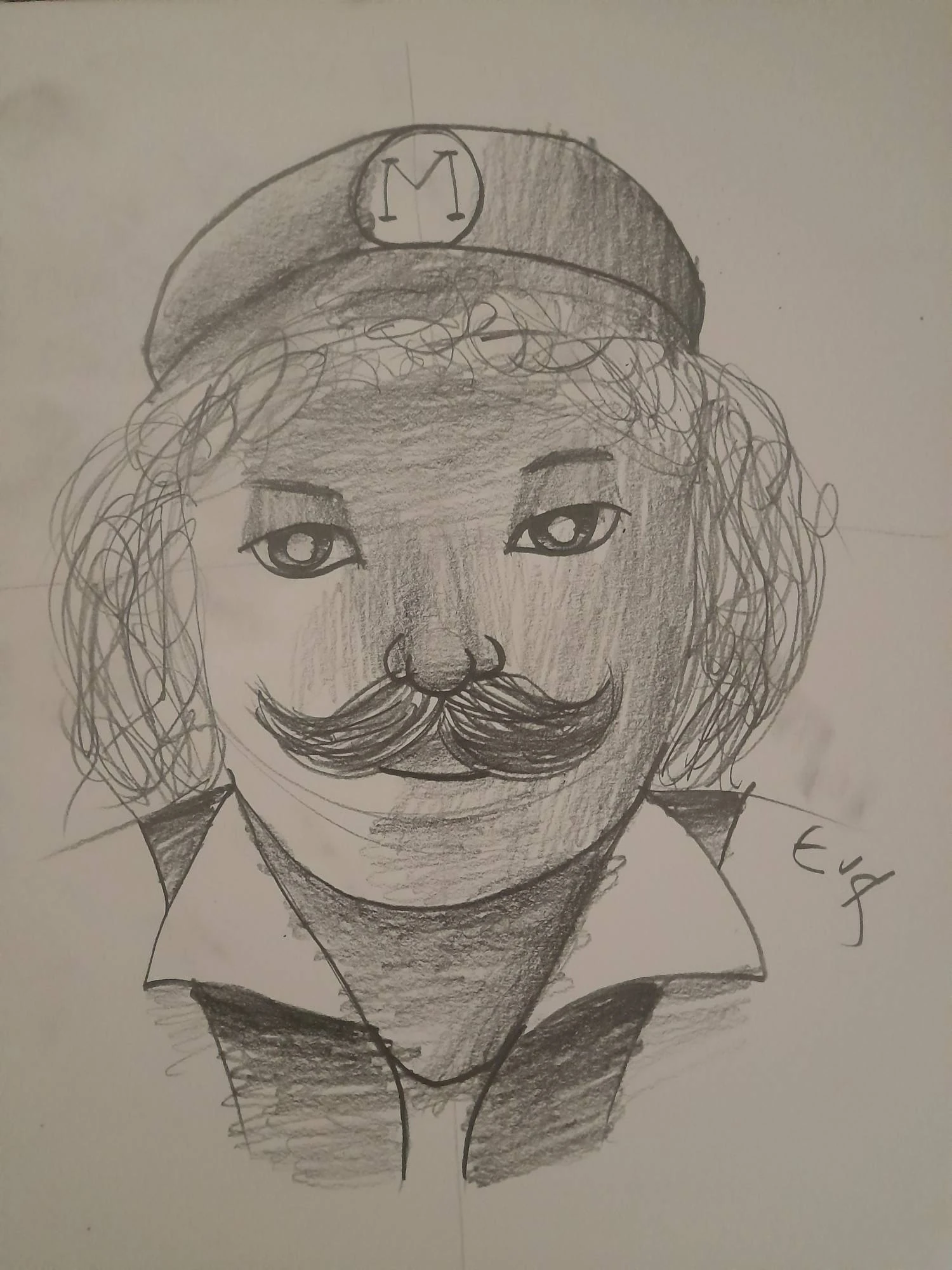 My sketch of Lou Albano Mario | Fandom
