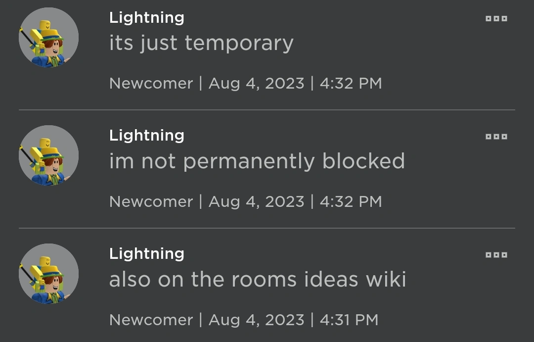 Pencil pencil confirms temporary block instead of permanent block. | Fandom