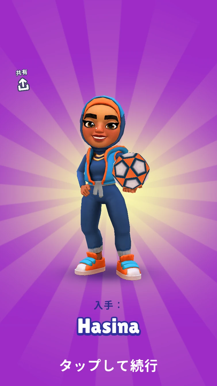 I got Hasina in Subway Surfers +! | Fandom