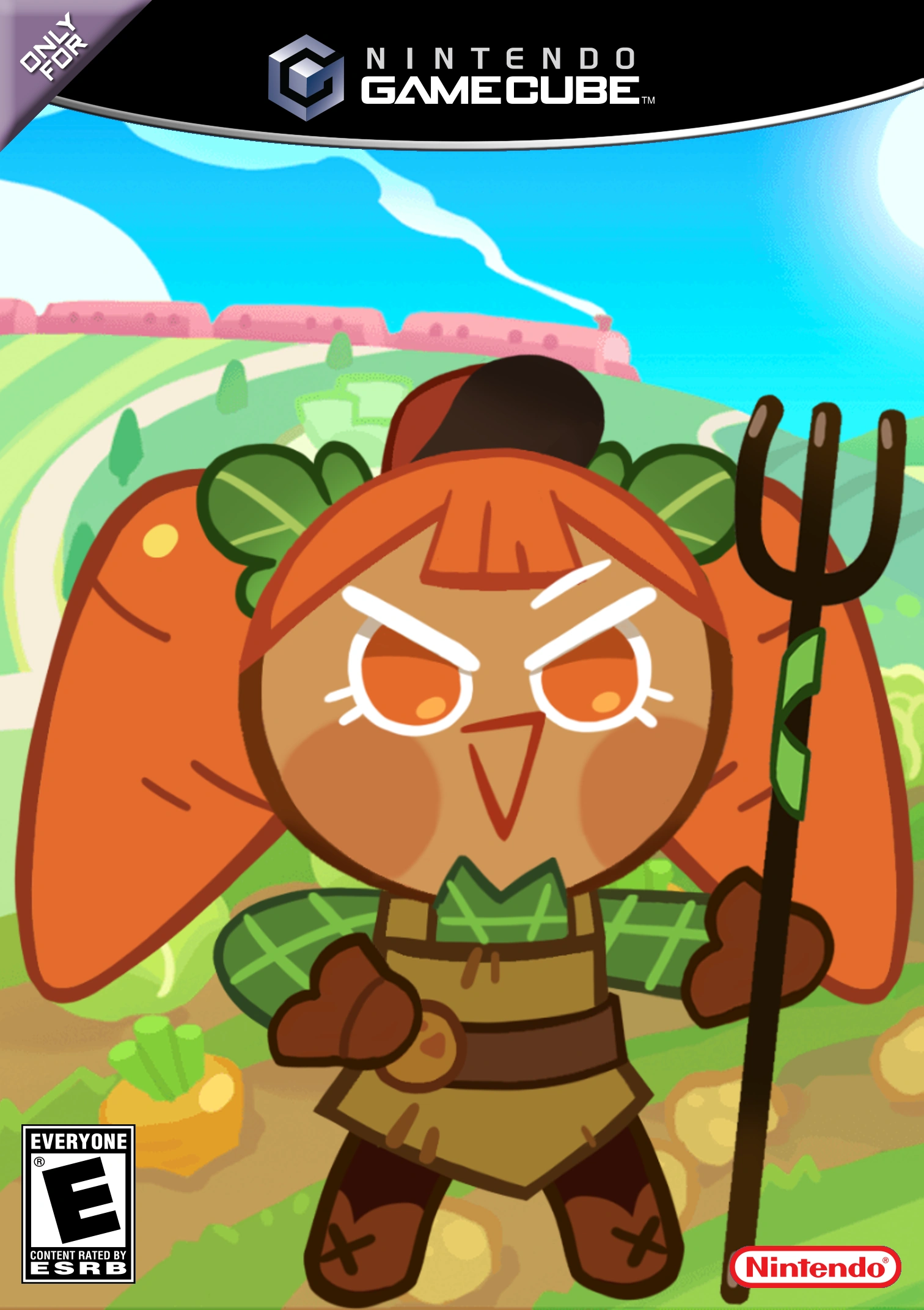 IT'S-A ME, CARROT COOKIE FOR THE NINTENDO GAMECUBE, WAAAAAAAAAAAAAAAA ...