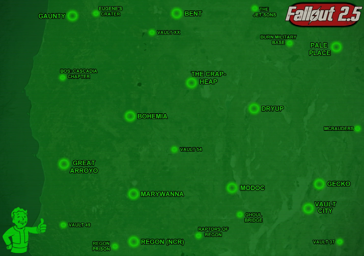 Map of my imagined Fallout fangame | Fandom