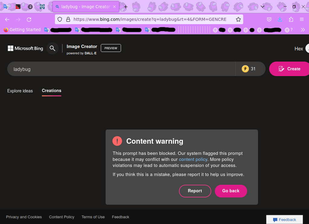 Looks like ladybugs are inappropriate content | Fandom
