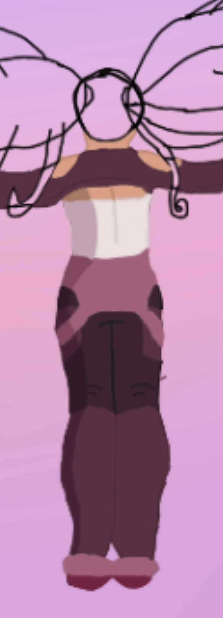 Progress on an Entrapta drawing | Fandom