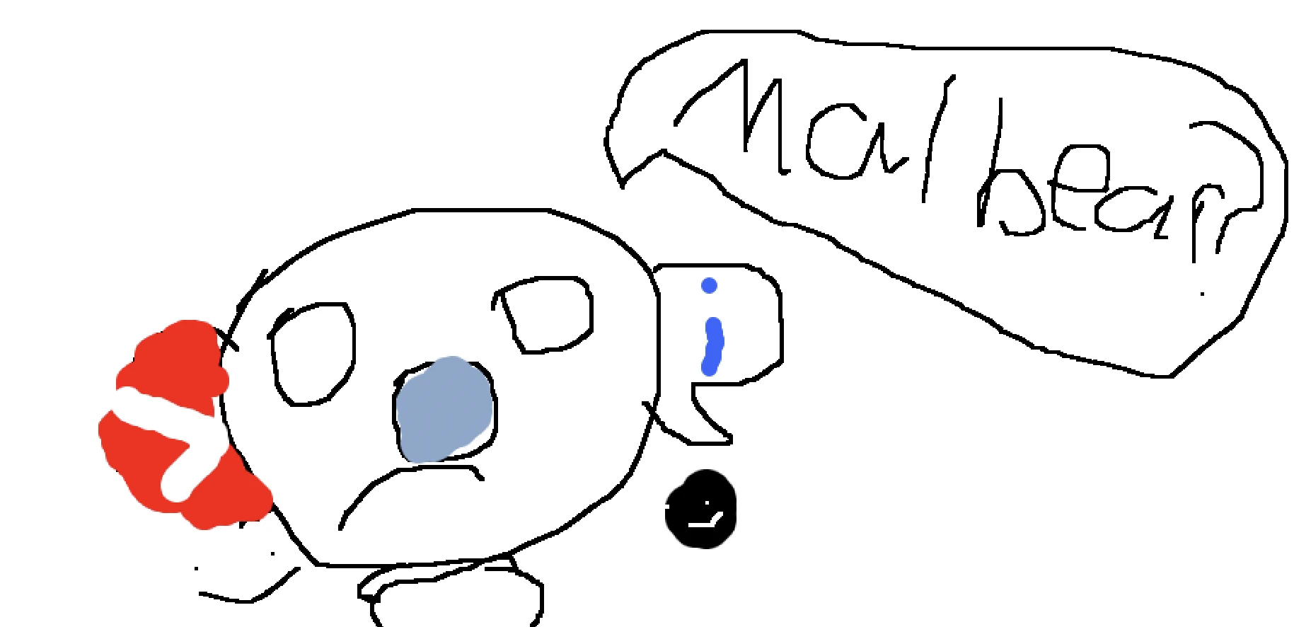 Idiot.Bear looking for his friend after Thomas Racing was deleted : | Fandom