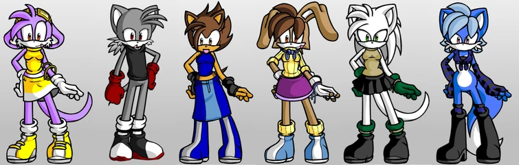 6 random Mobians I've made on the dollmakers. | Fandom