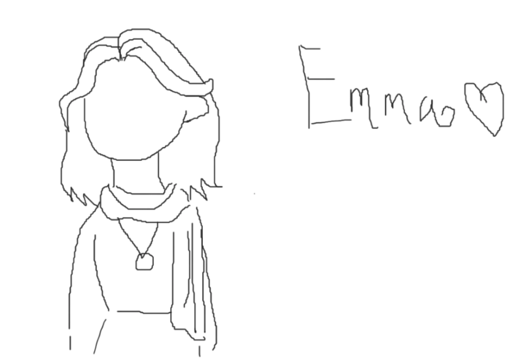 I tried drawing Emma! | Fandom
