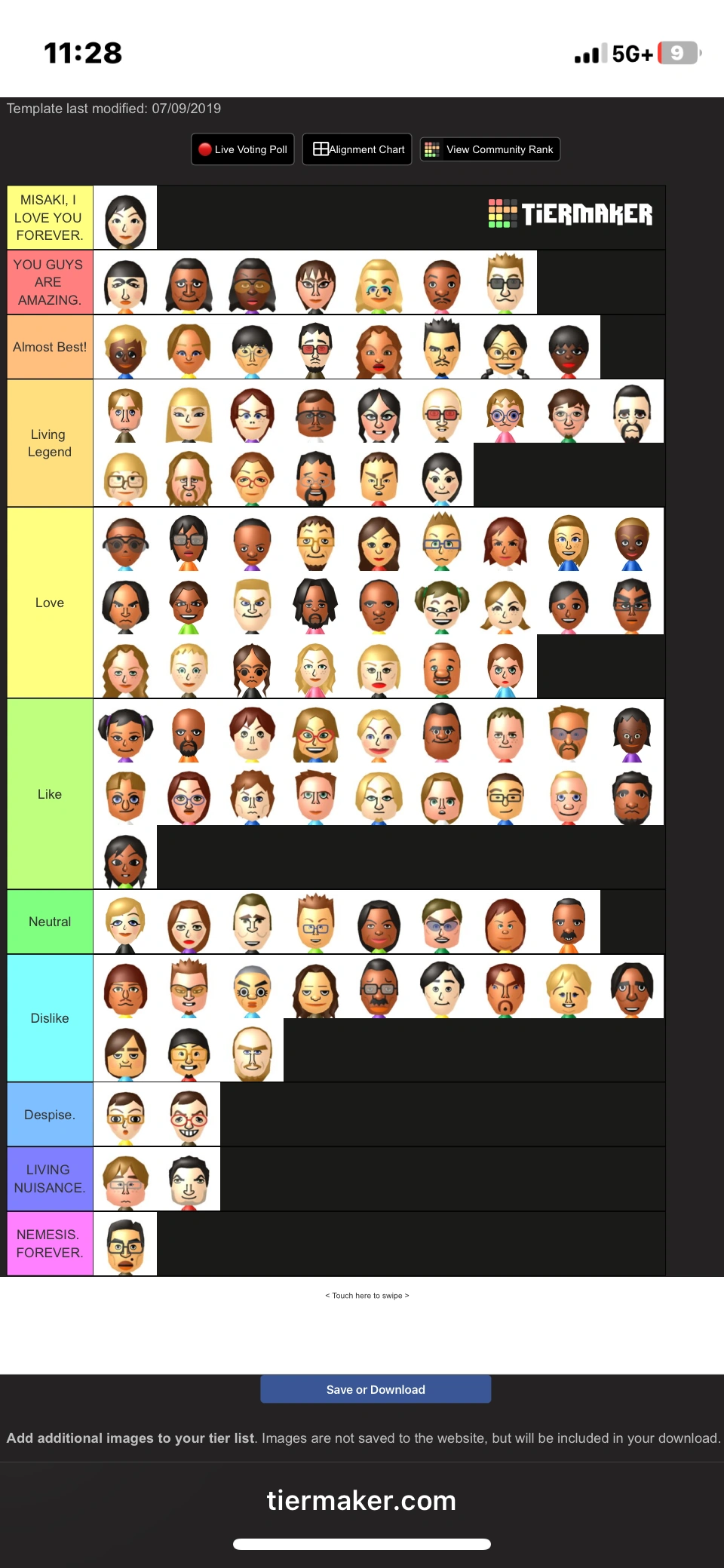 MASSIVE TIERLIST UPDATE | Fandom