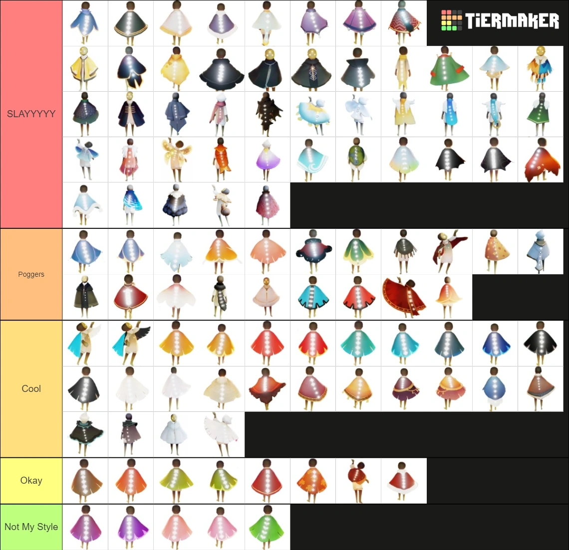 Cape Tier List | Fandom