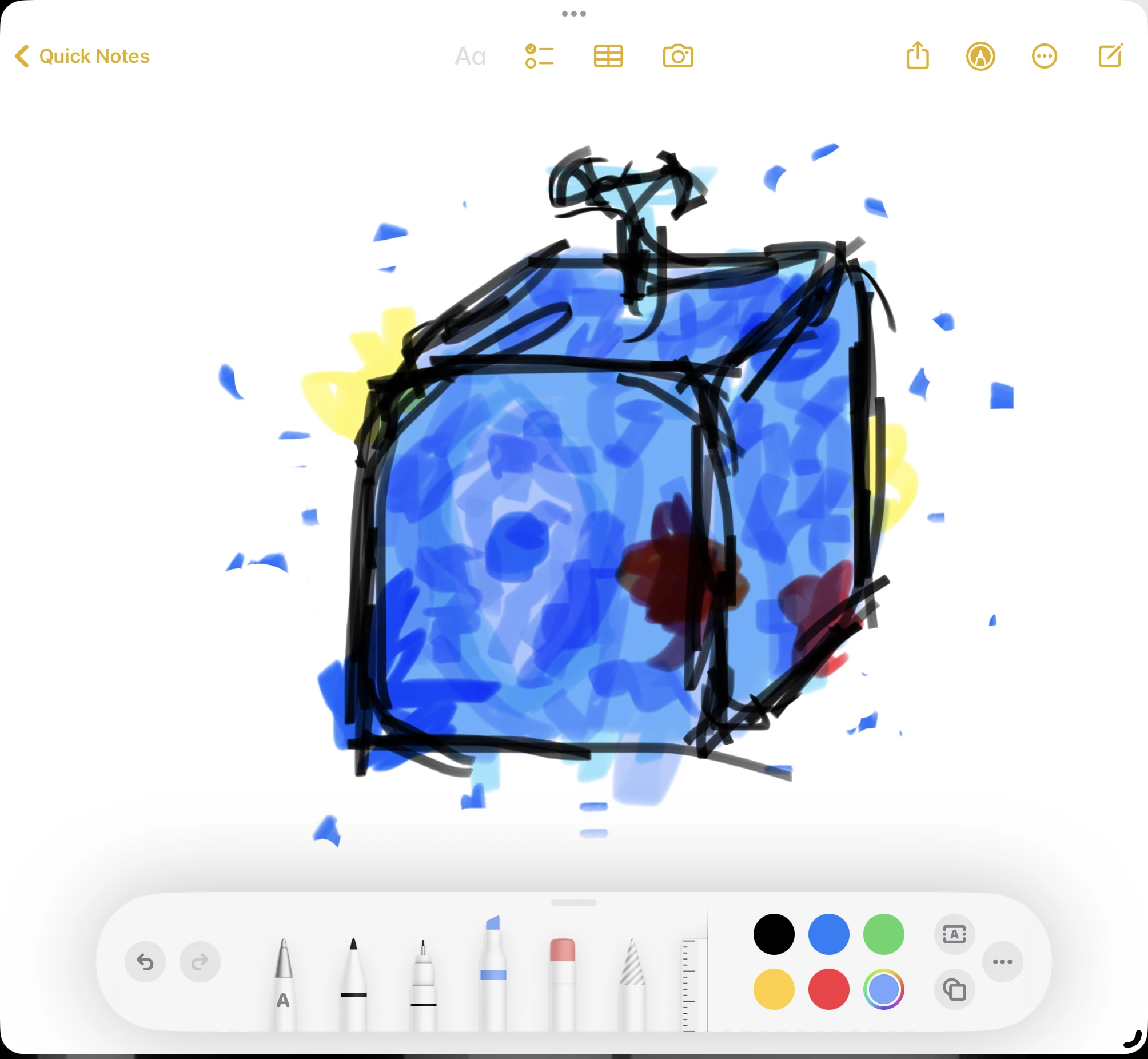 Notes app is easier to draw in than actual art apps 💀 | Fandom