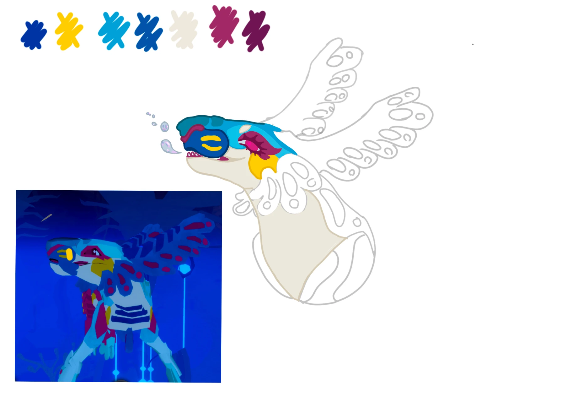 nimoona art wip :D | Fandom