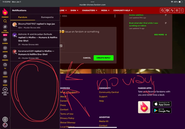 uhhh where did the rest of my notifications go | Fandom