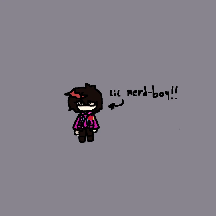 a lil nerd boy (AKA Young Larry) | Fandom