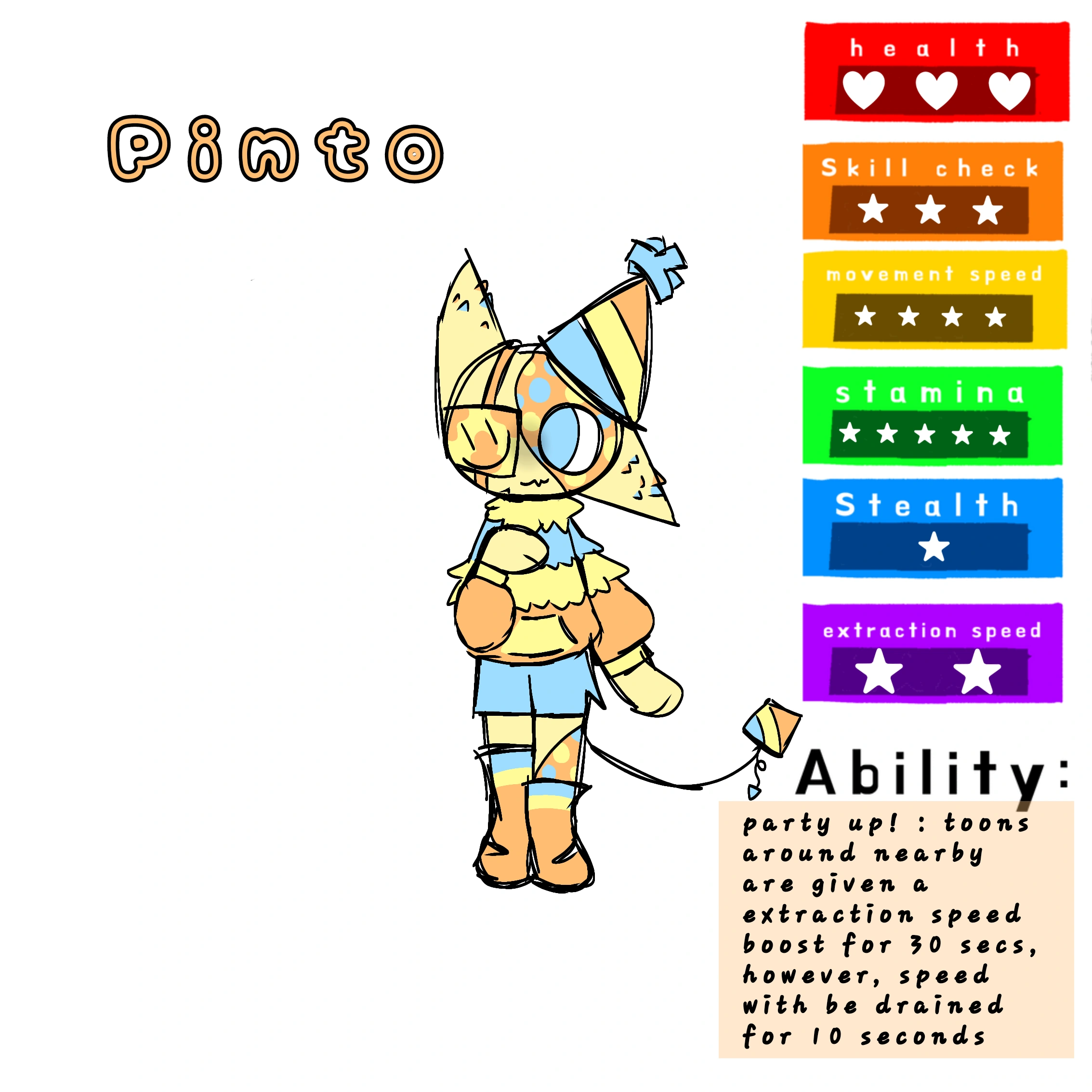 Decided to make my first oc! Pinto! The pinata | Fandom