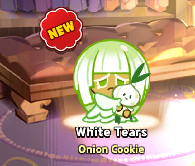 I got white tears onion cookie today! | Fandom