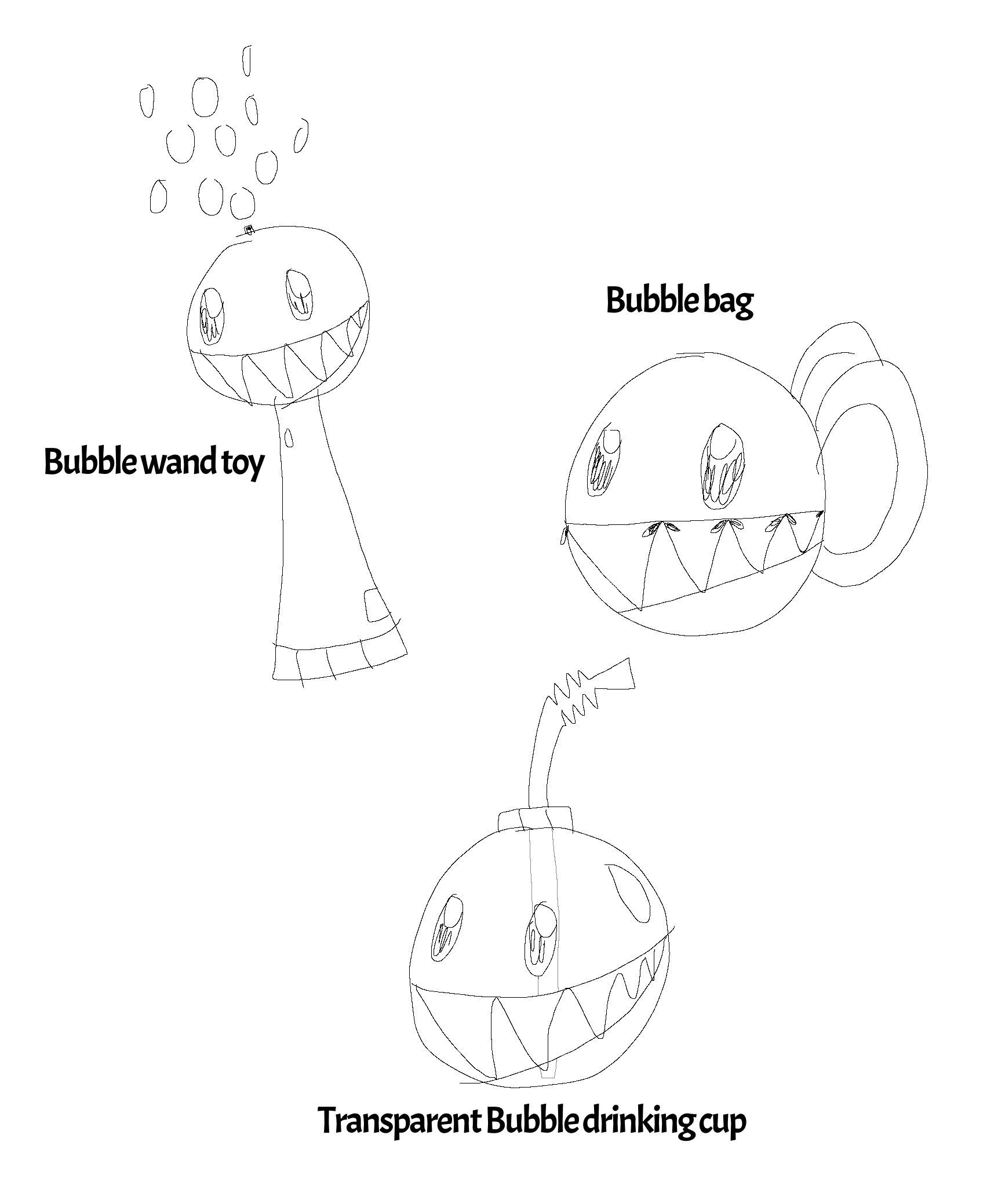 More fanmade Bubble merch concept art | Fandom