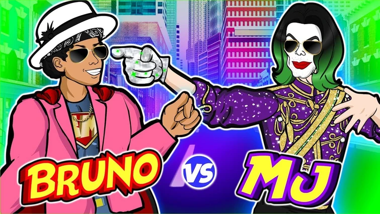 Bruno Mars as Superman vs Michael Jackson as The Joker | Fandom