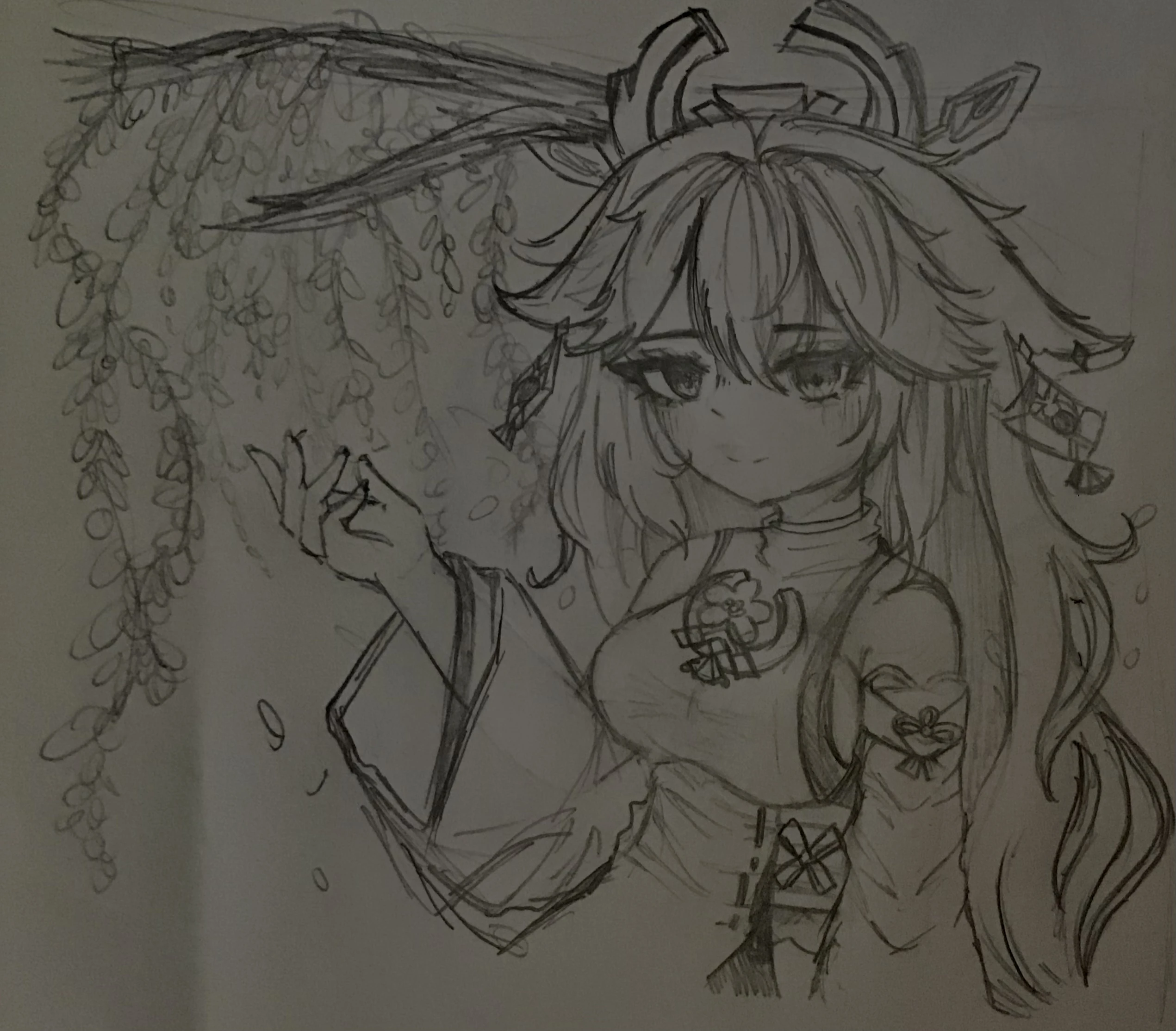 yae miko sketch | Fandom