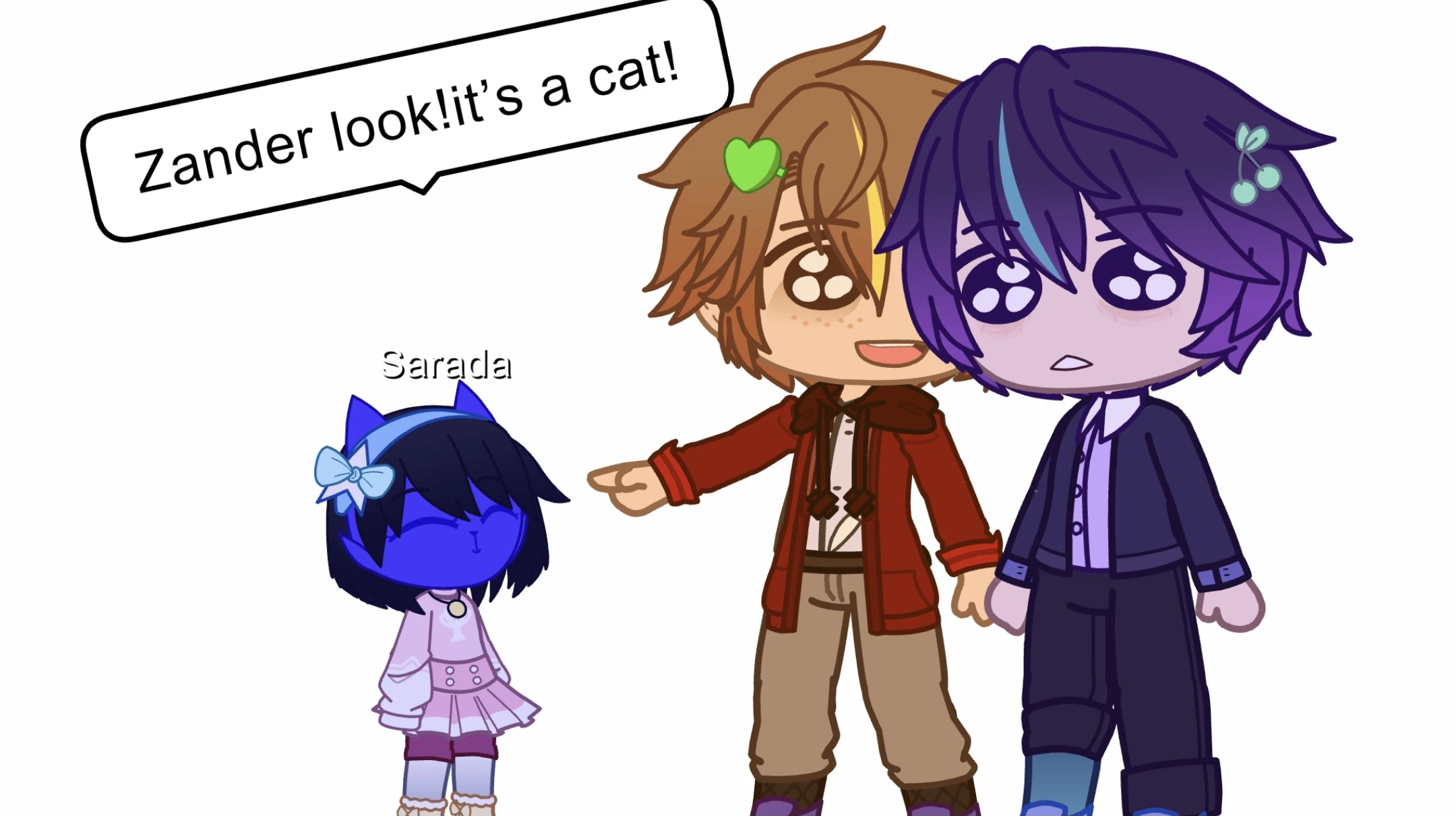 Luke,Zander and Milly meet Sarada | Fandom