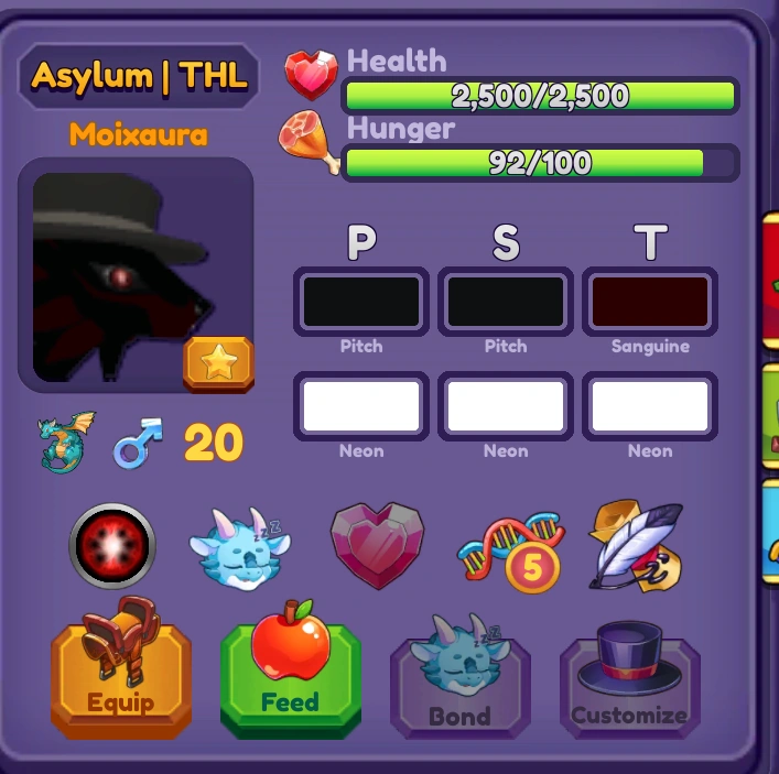 offering fm thl moix for def mako lumen and swapping fm mecha const for ...