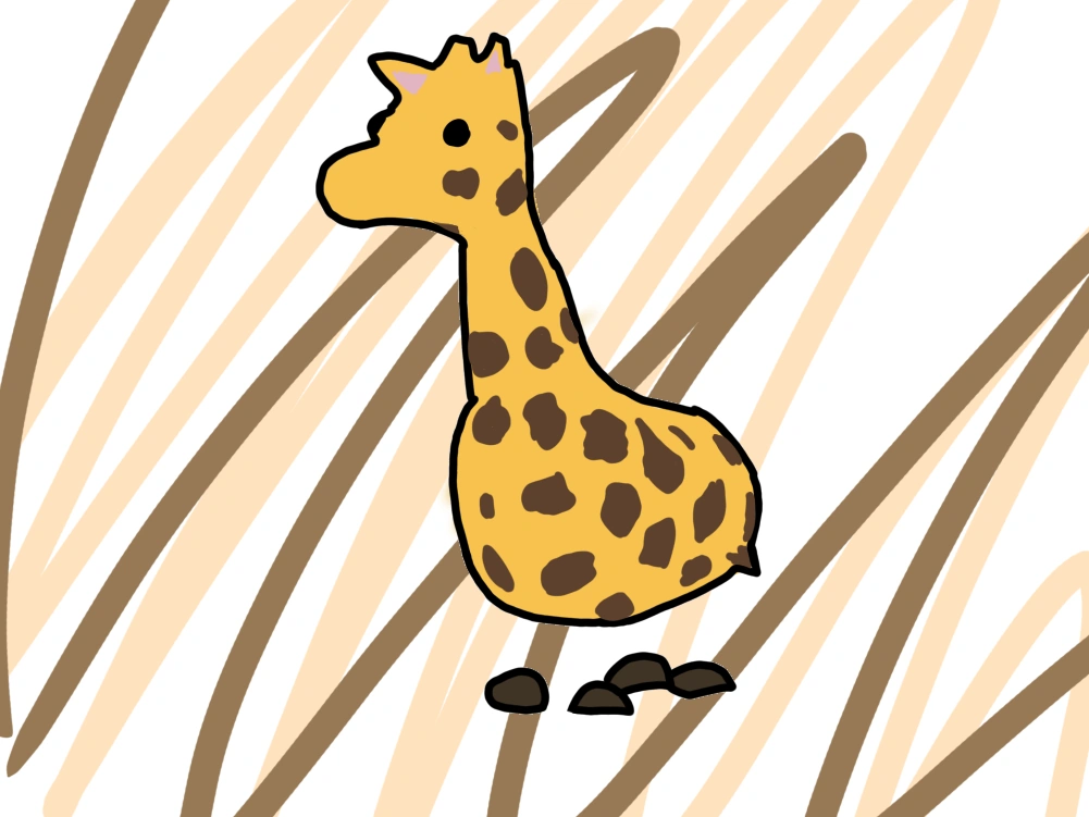 I tried making a giraffe I’m new at this so please give me some advice ...