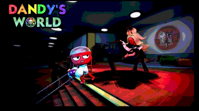 If you darken one of the thumbnails of dandy's world you'll see an eye ...