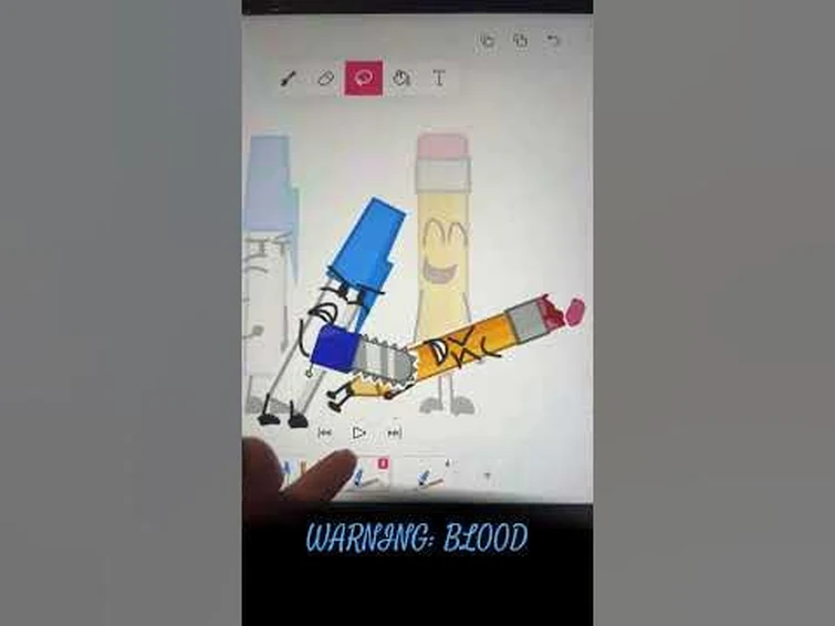 (goofy Creepypasta) BFDI 27: pen’s insanity | Fandom