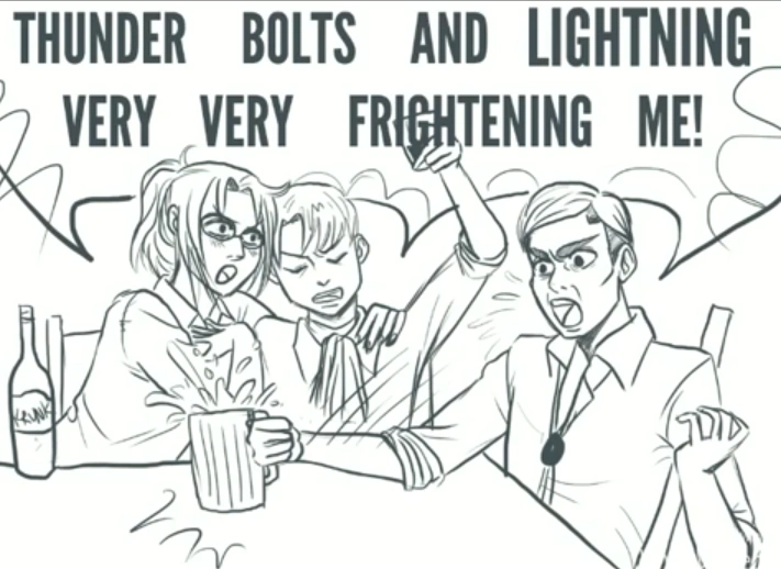 Te moment you relize Levi is sober- also artist: https ...