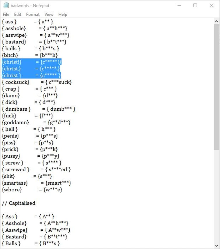  Bad Words Fandom