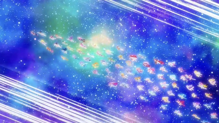 The Character line in Precure All Stars F official twitter (October 21 ...