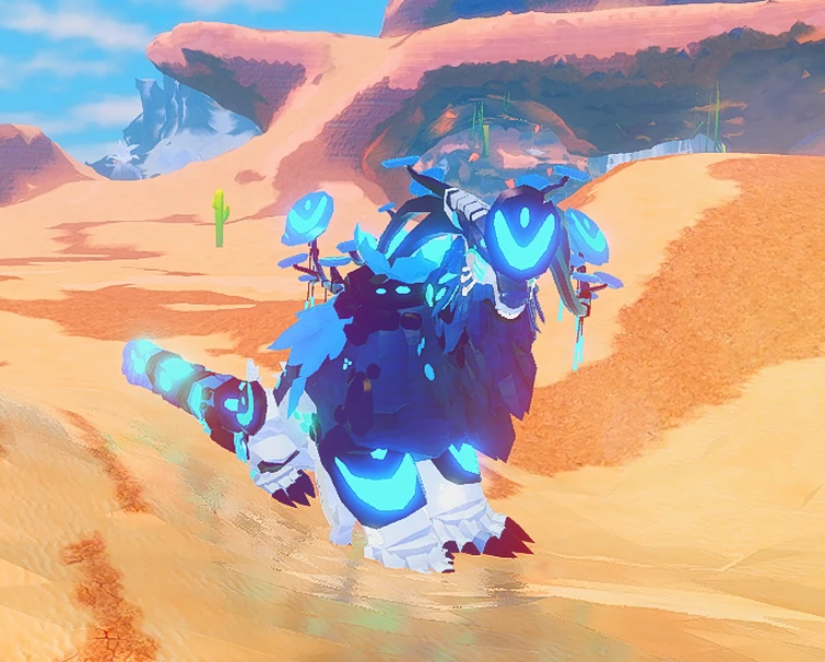 Aaand the first sergeant in Zirconite army is this goofball named Akoya ...