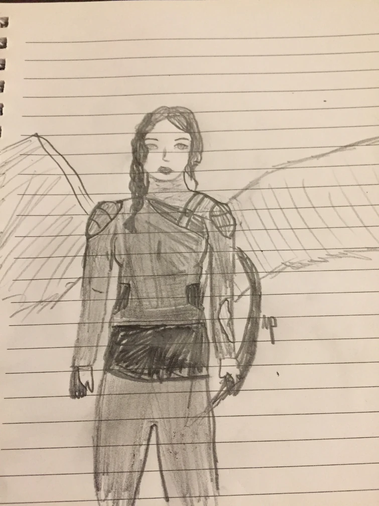Mockingjay outfit Art | Fandom