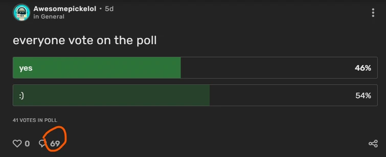 everyone vote on the poll | Fandom