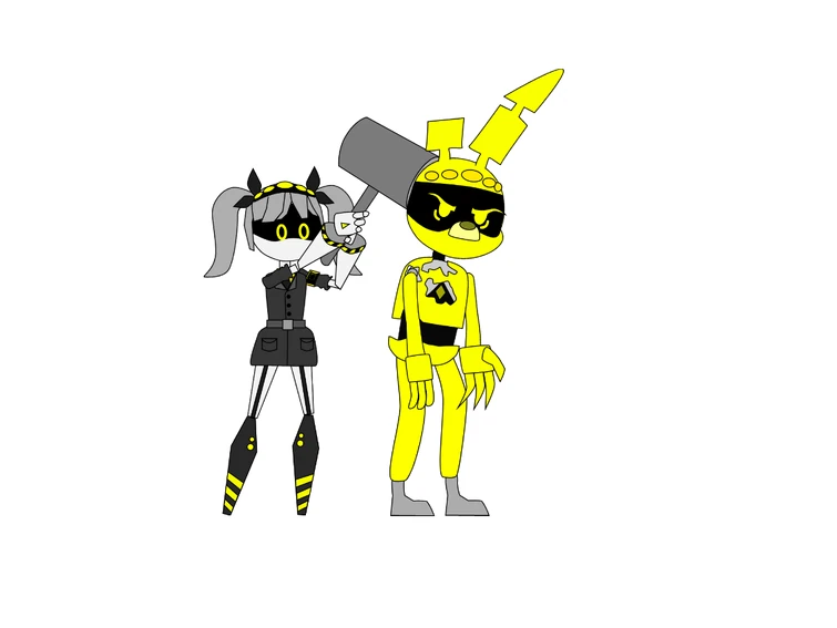 [FULL COMIC] J hits Dronetrap with an oversized mallet ( look at the ...