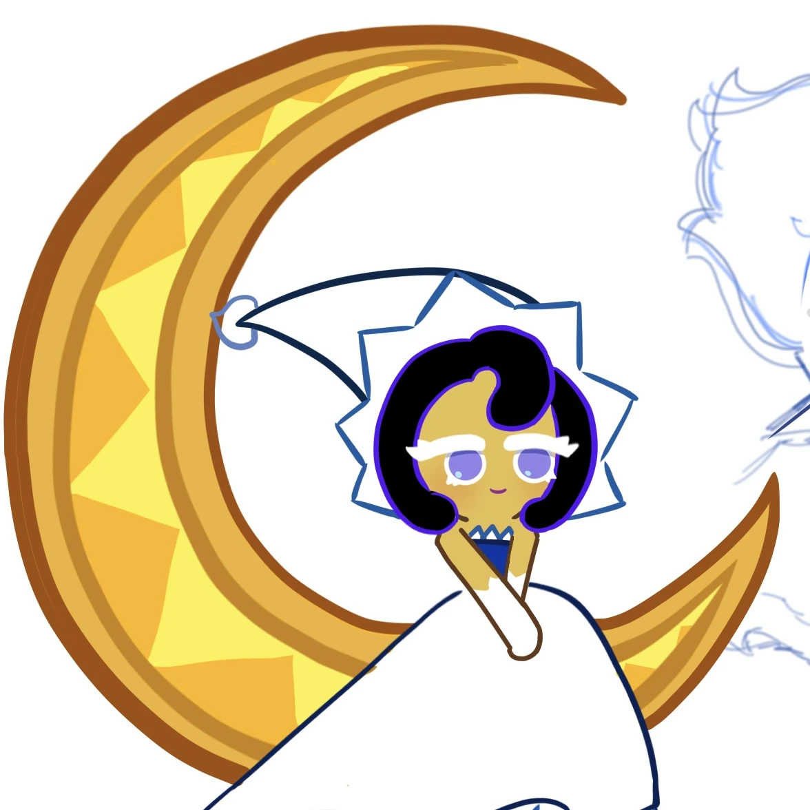 The moon looks a bit wonky (WIP) | Fandom