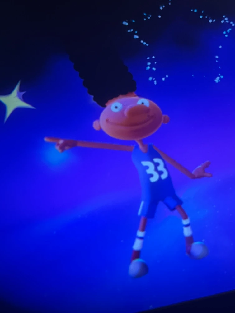 Gerald dancing in his basketball uniform | Fandom