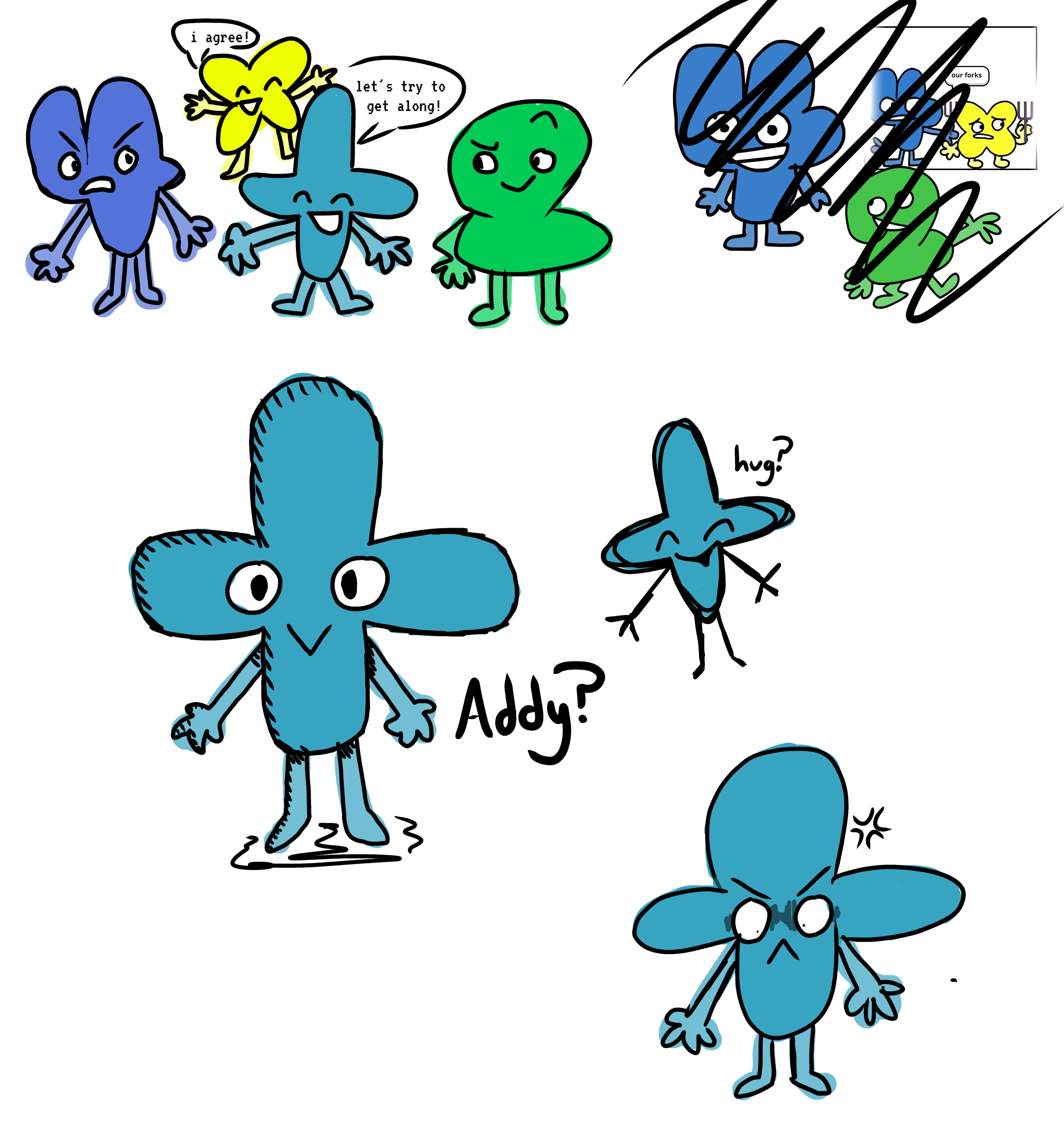 Hmm taking the name Addy quite literally are we? (no effort doodle ...