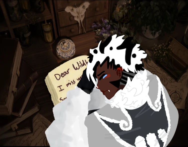 I miss you. | WILDCHIP ART/FIC | Fandom