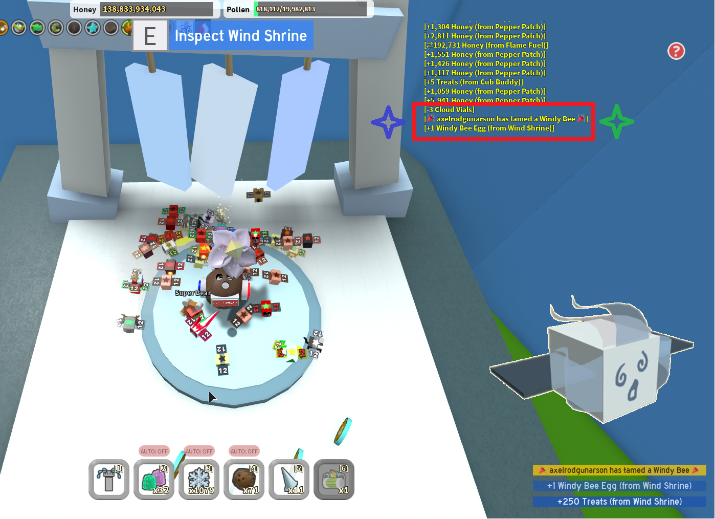 Tamed Windy Bee! | Fandom