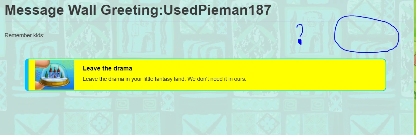 Message Wall Greeting | Fandom