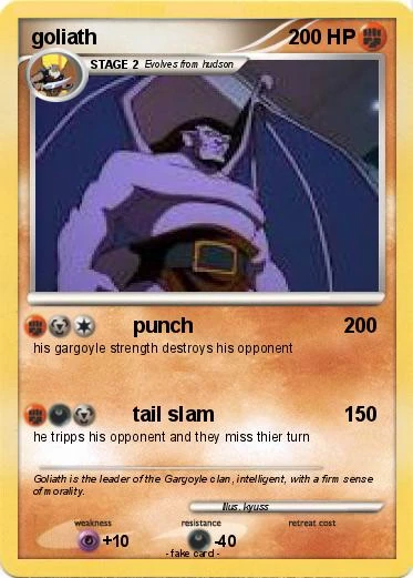 Pokémon Card: Goliath | Fandom