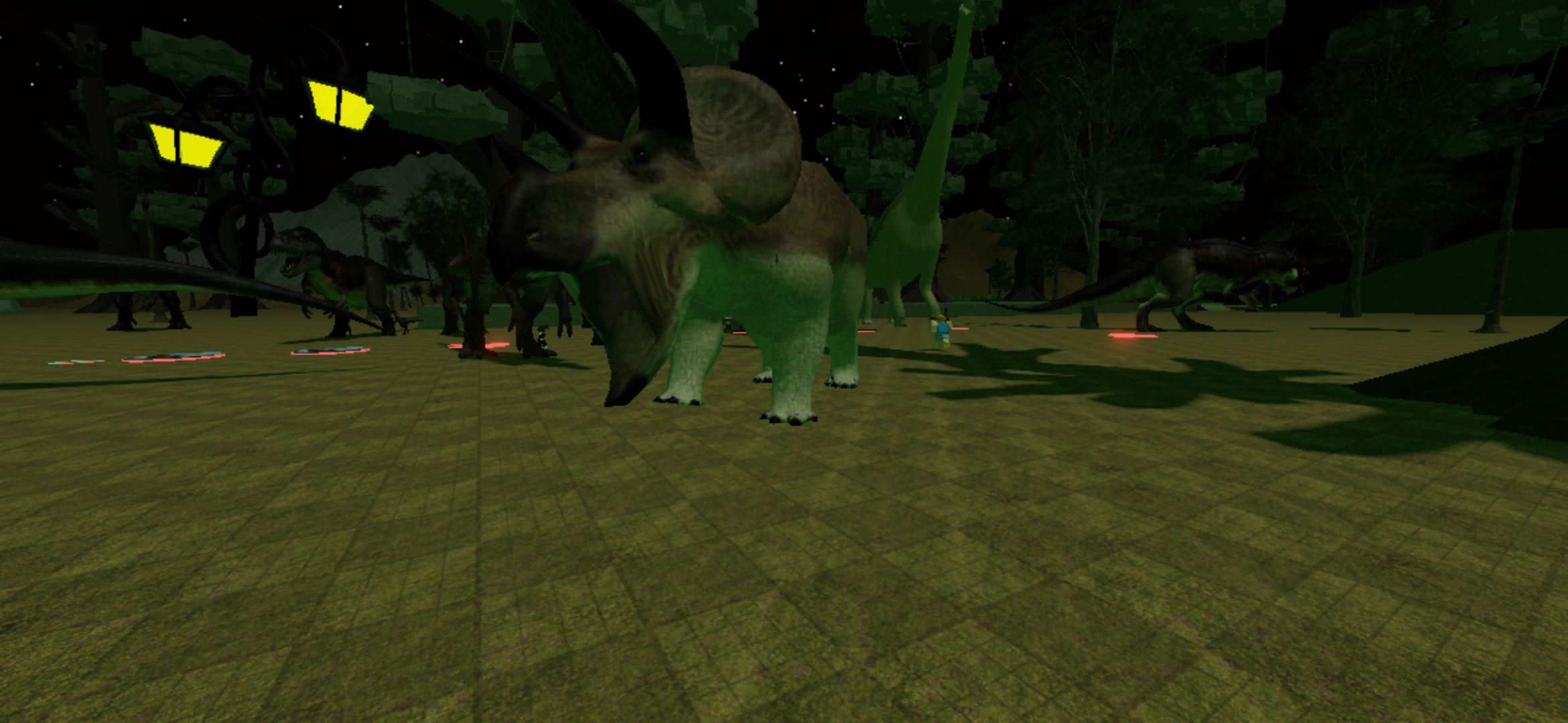 The game "dinosaur life" uses models of DWM dinosaurs without ...