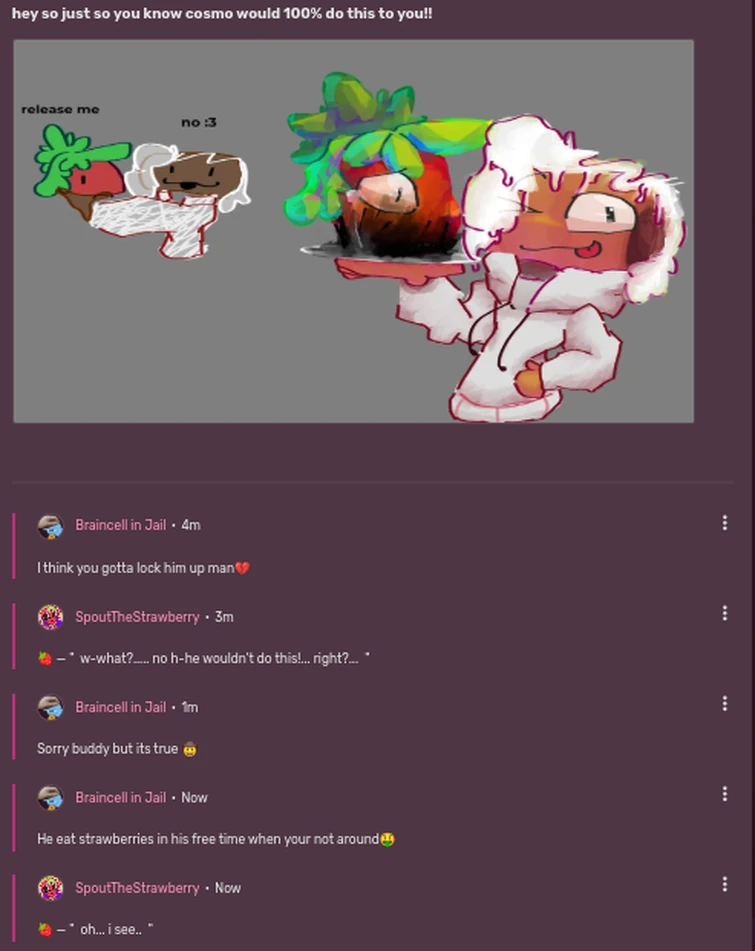 🍓 — " ... " | Fandom