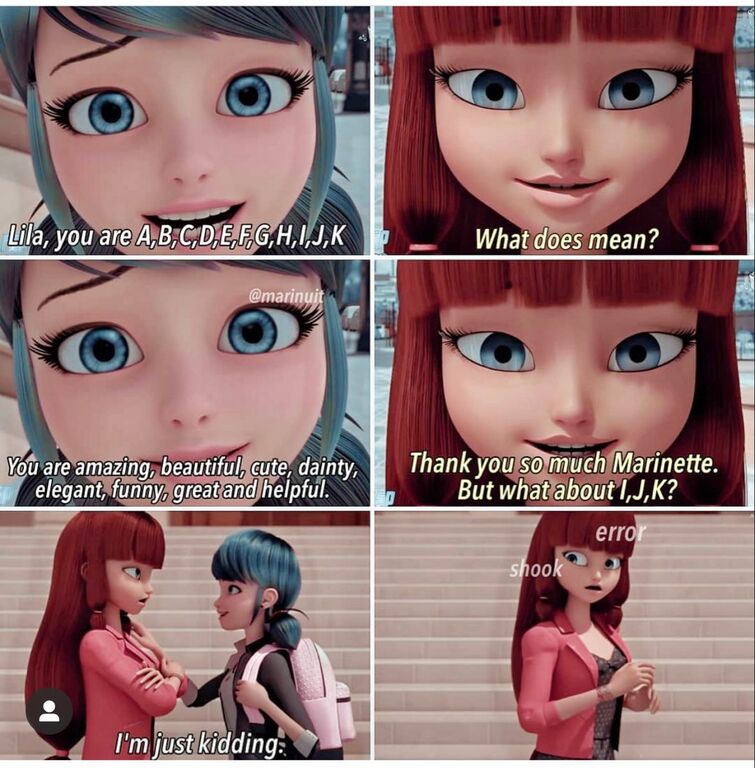 Marinette And Lila At School Fandom