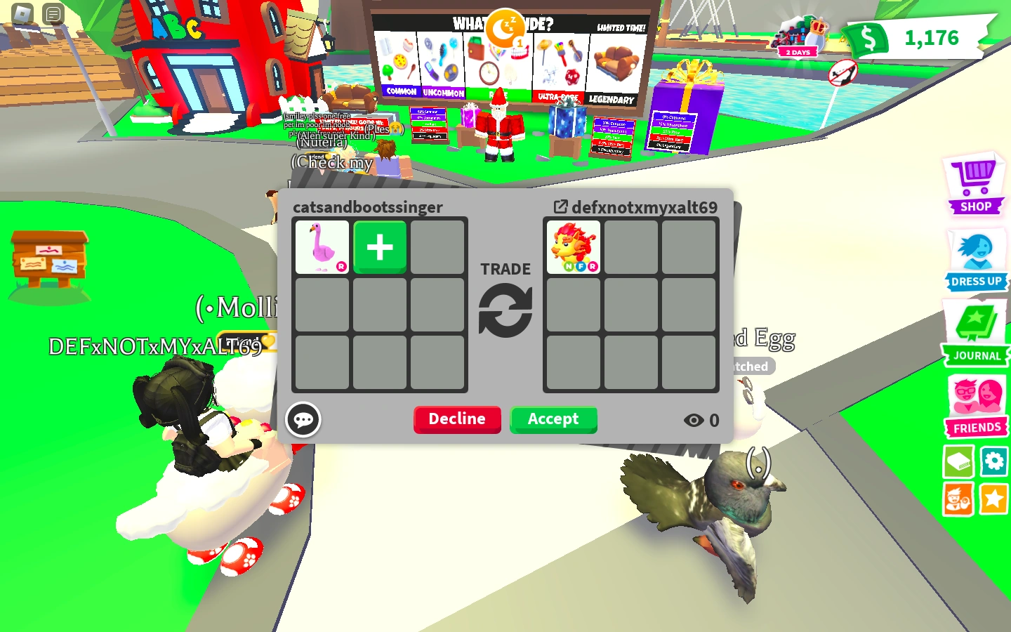 Is this trade fair? FR Flamingo for NFR Guardian Lion! | Fandom