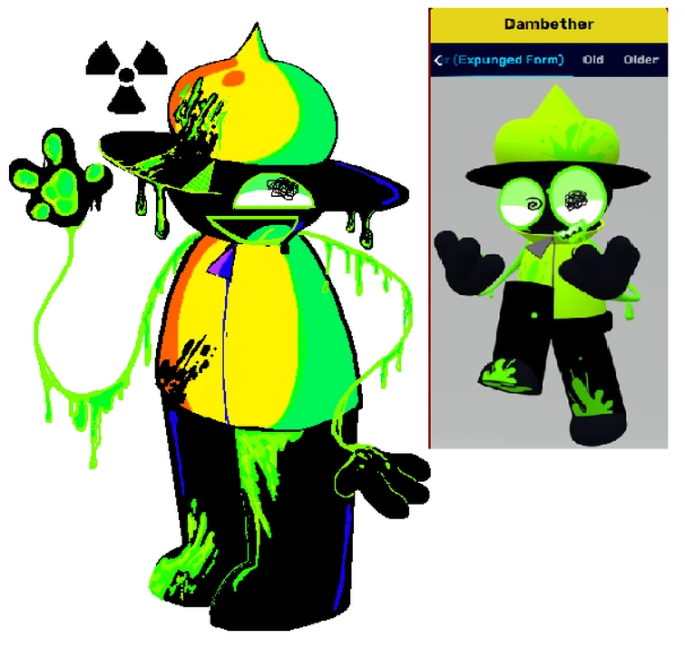 made fanart of Dambether's Expunged Form in MSPaint | Fandom