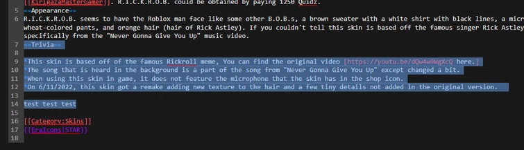 About source editor | Fandom