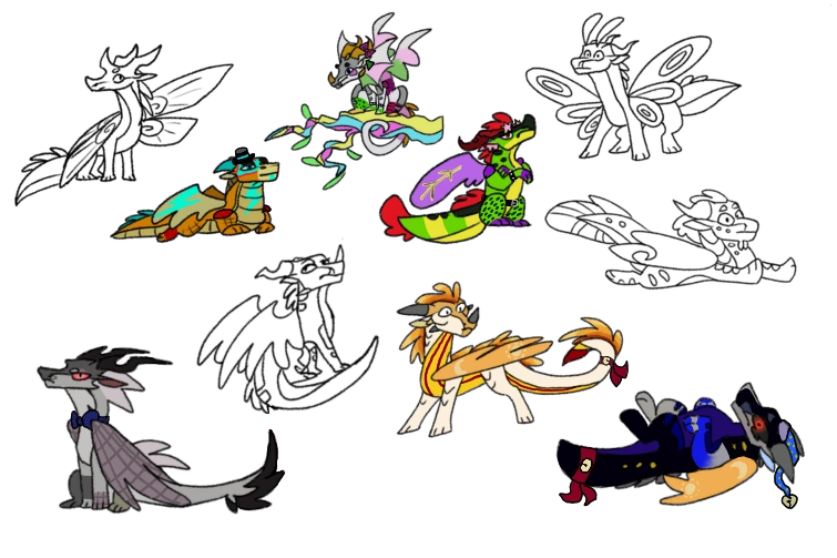 Making FNaF SB characters into dragons (pt 6) | Fandom