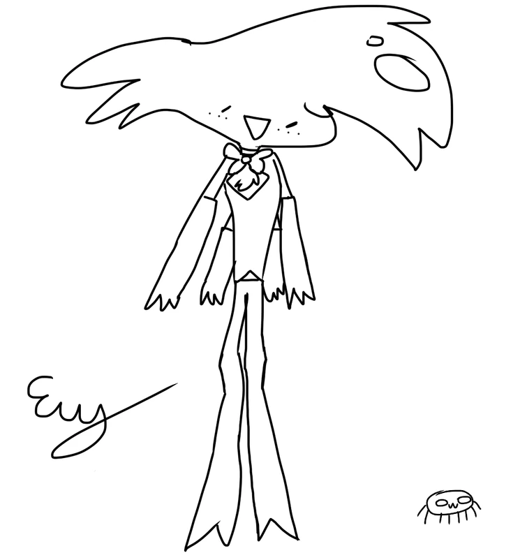 Everyone else was posting good, high-quality art… so take this scribble I made with my finger :0 ...