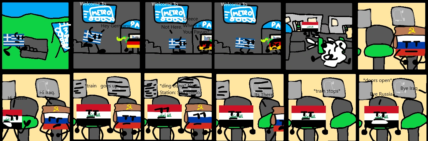 Countryobjects Comic Edition #6 - Welcome To METRO™ | Fandom