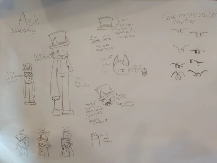 Some sort of Redesigned Ash reference sheet | Fandom